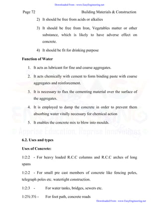 Building construction and materials notes | PDF