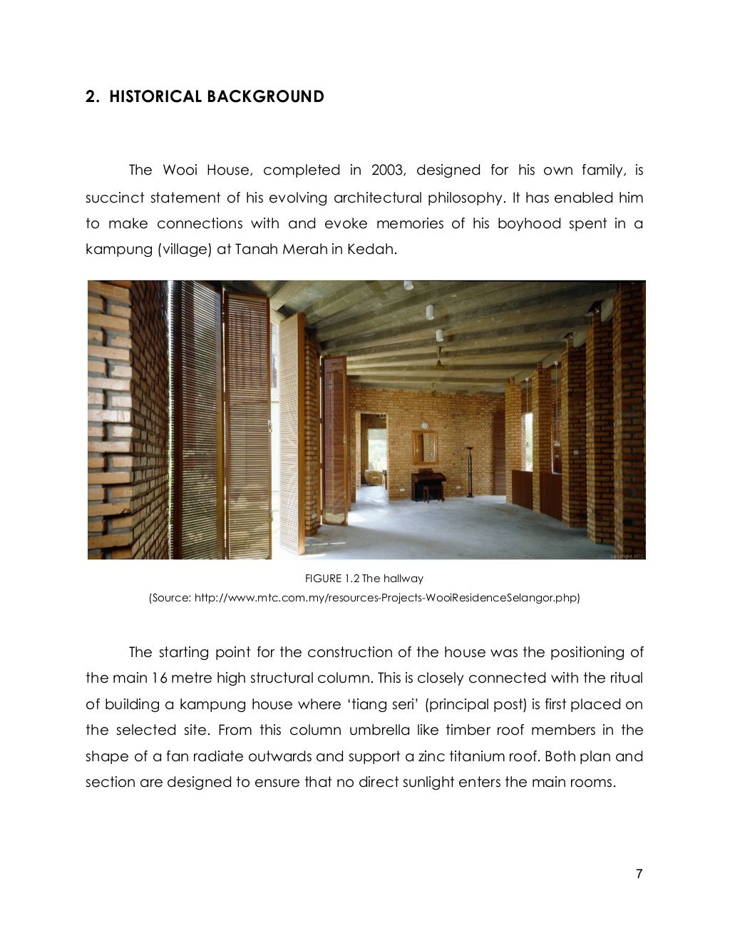 Building construction (assignment 1)