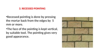 Building Construction (CE3G) - Finishing items.ppt | Geology | Science