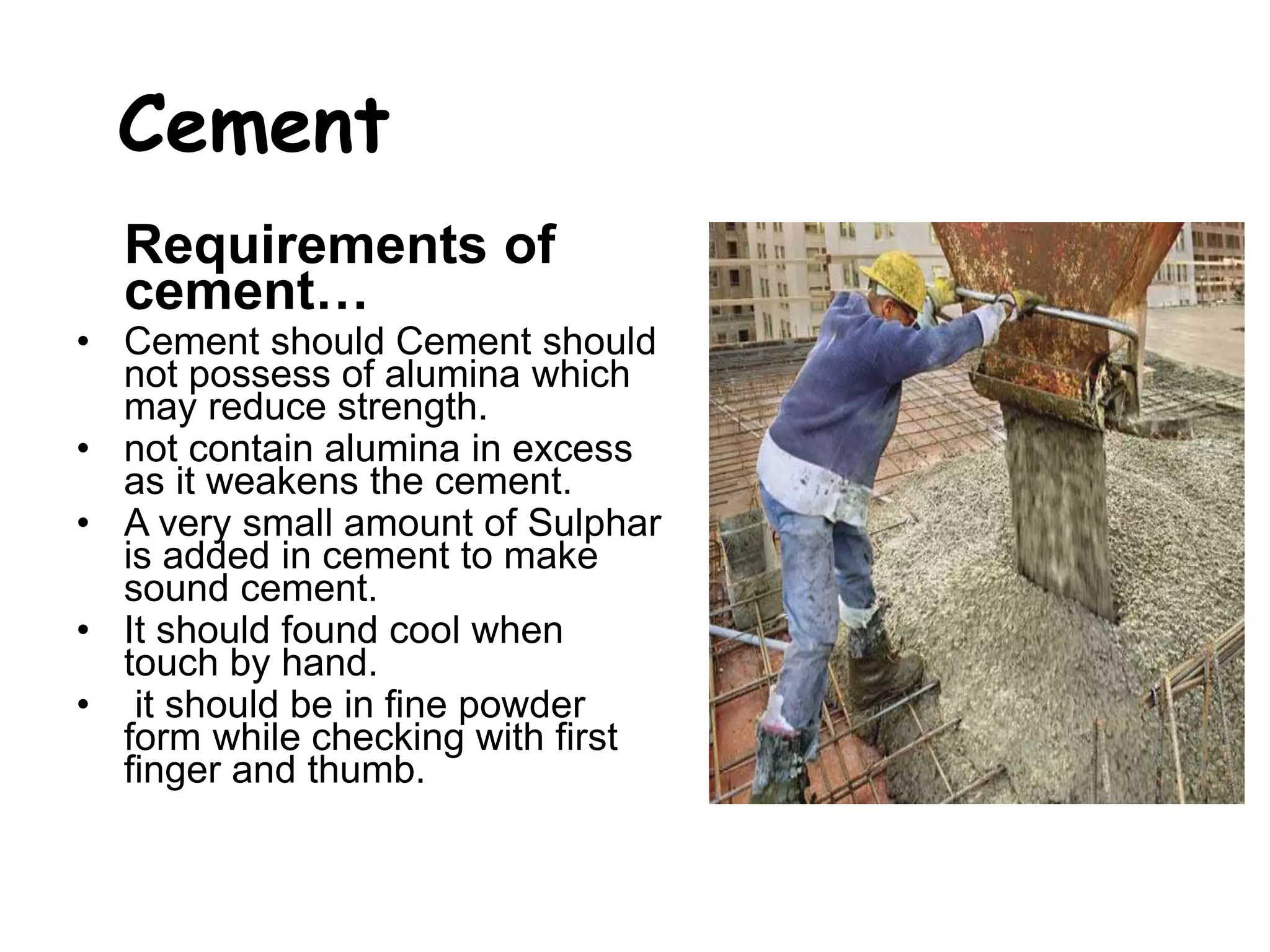 Building construction materials | PPTX