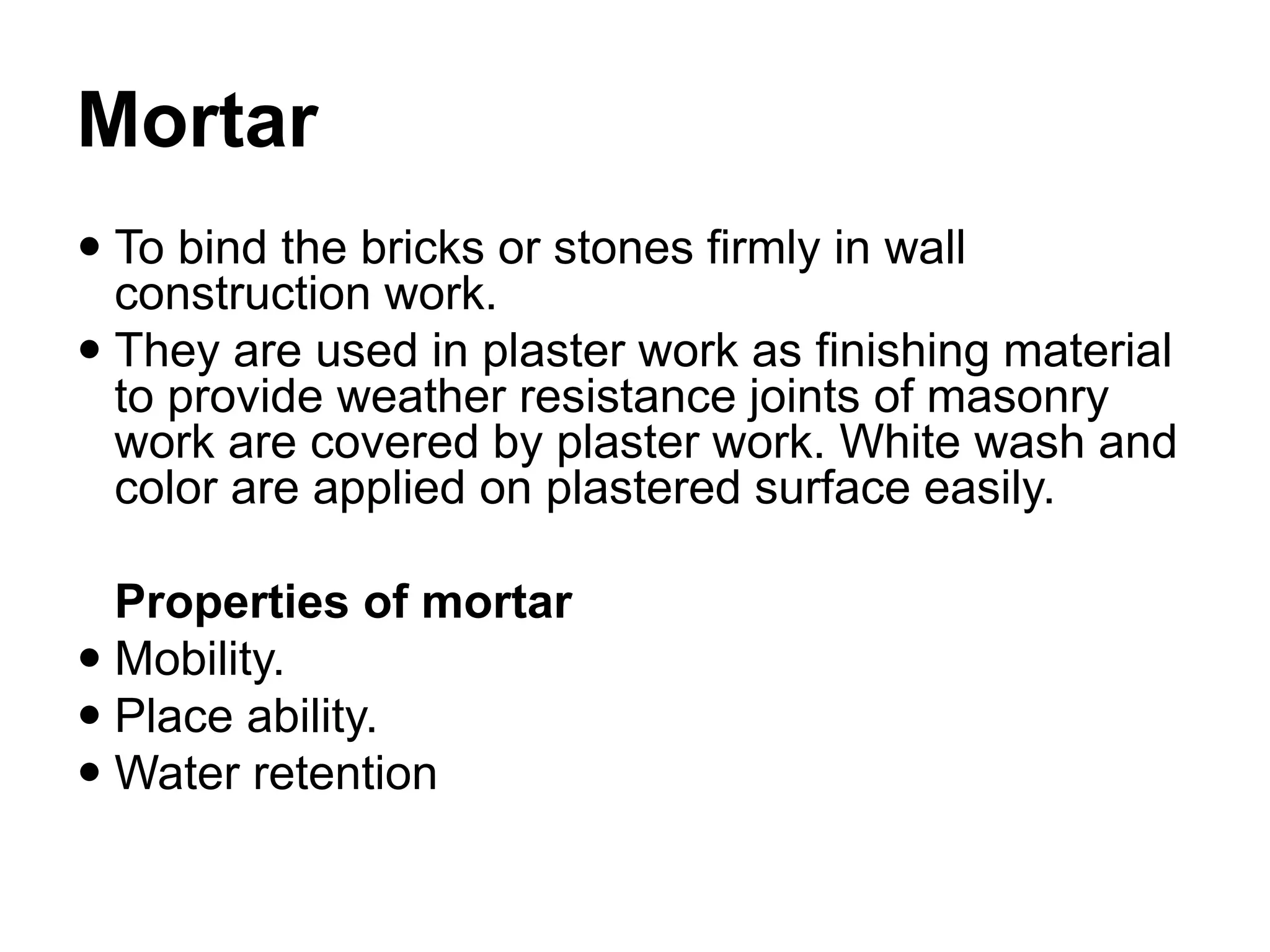 Building construction materials | PPTX