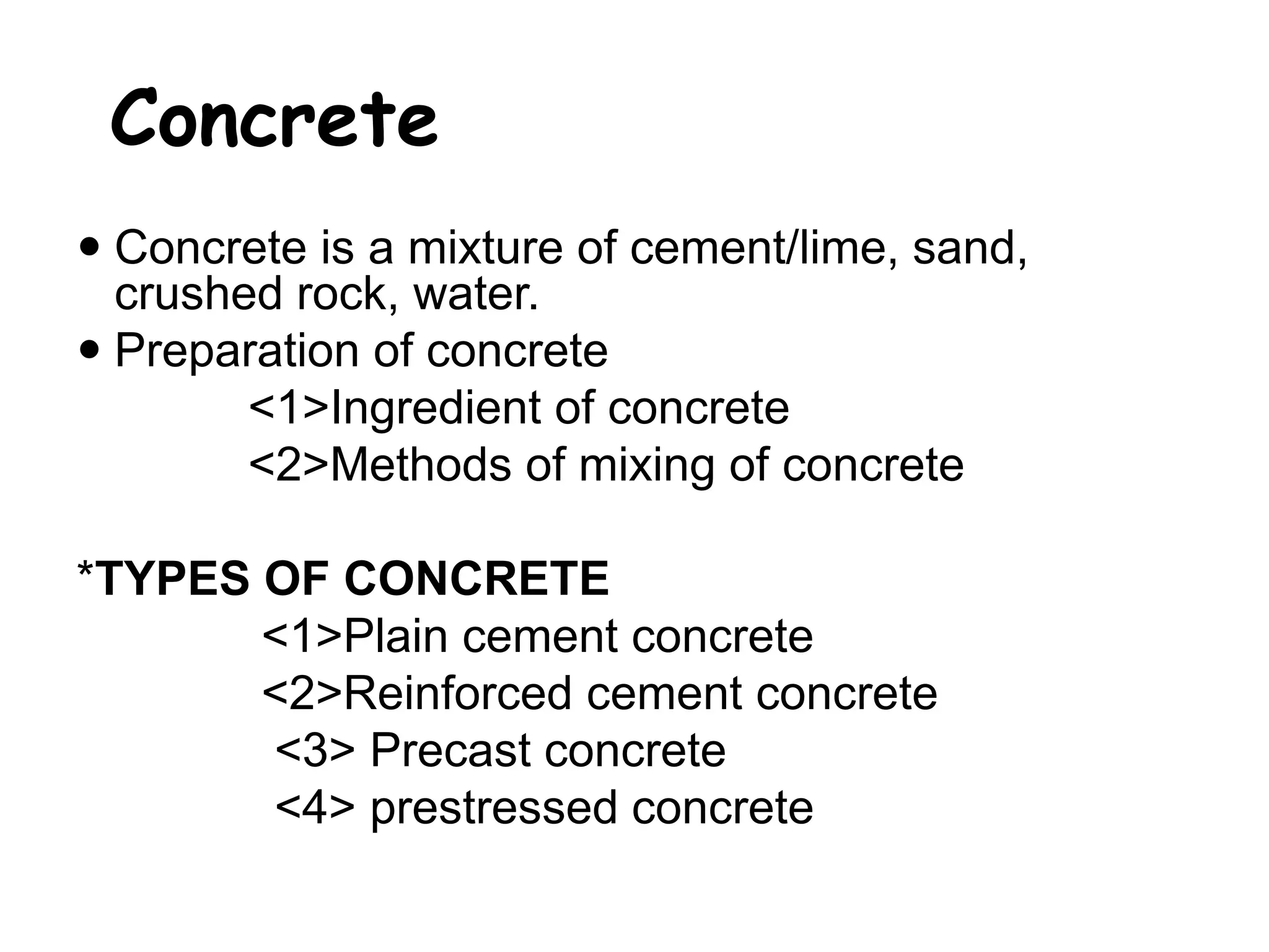 Building construction materials | PPTX