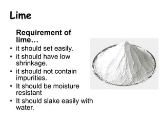 Building construction materials | PPTX