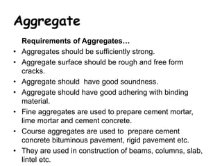 Building construction materials | PPTX