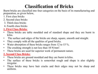 Building construction materials - brick | PDF