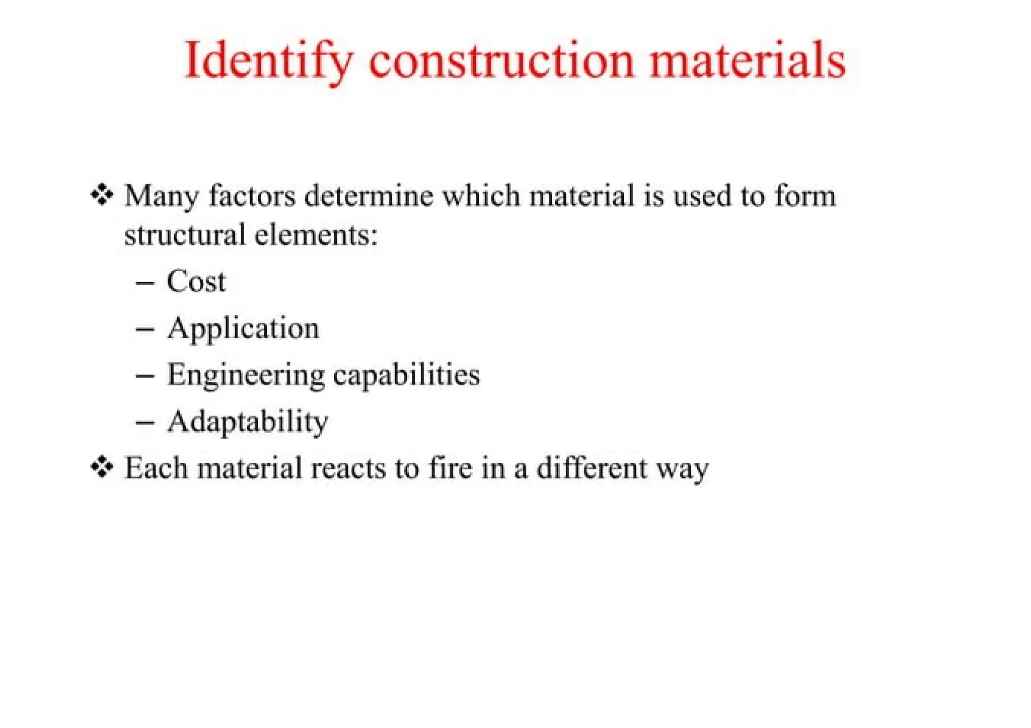 Building Construction Notes (Civil engineering) | PDF