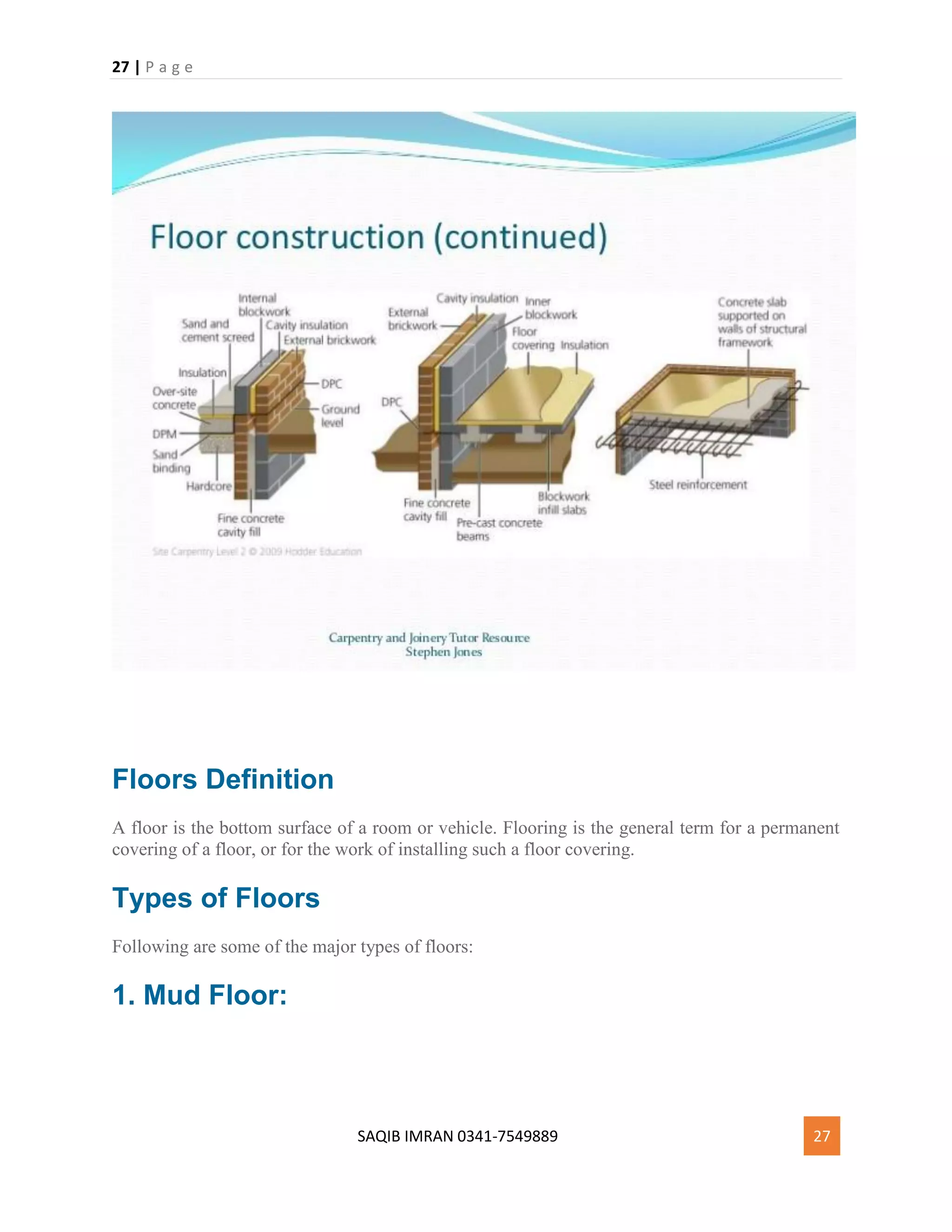 Building construction notes pdf | PDF