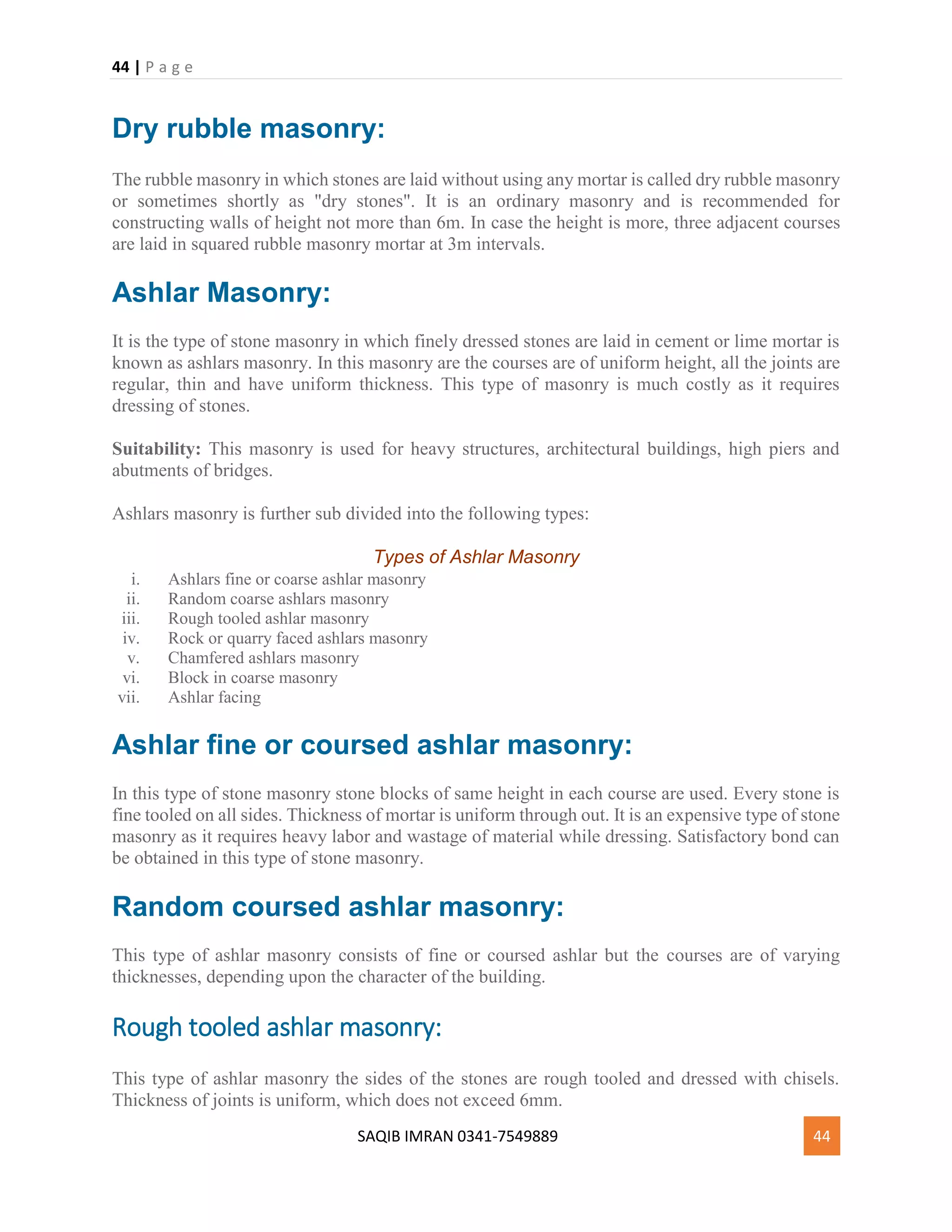 Building construction notes pdf | PDF