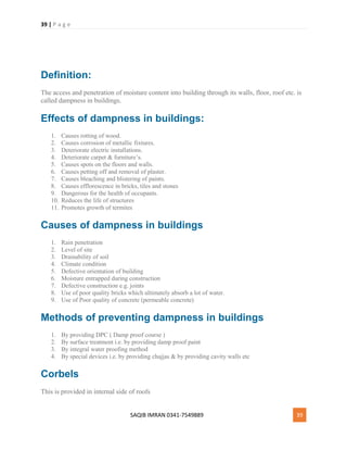 Building construction notes pdf | PDF