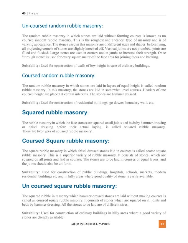 Building construction notes pdf | PDF | Civil Engineering Industry ...