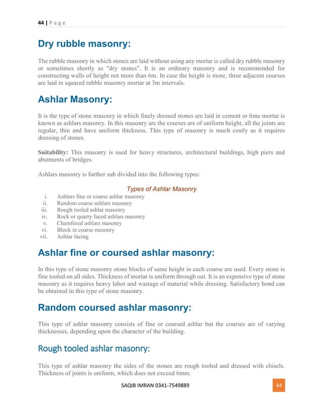 Building construction notes pdf | PDF | Civil Engineering Industry ...