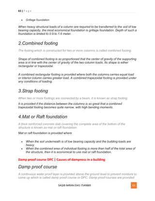 Building construction notes pdf | PDF