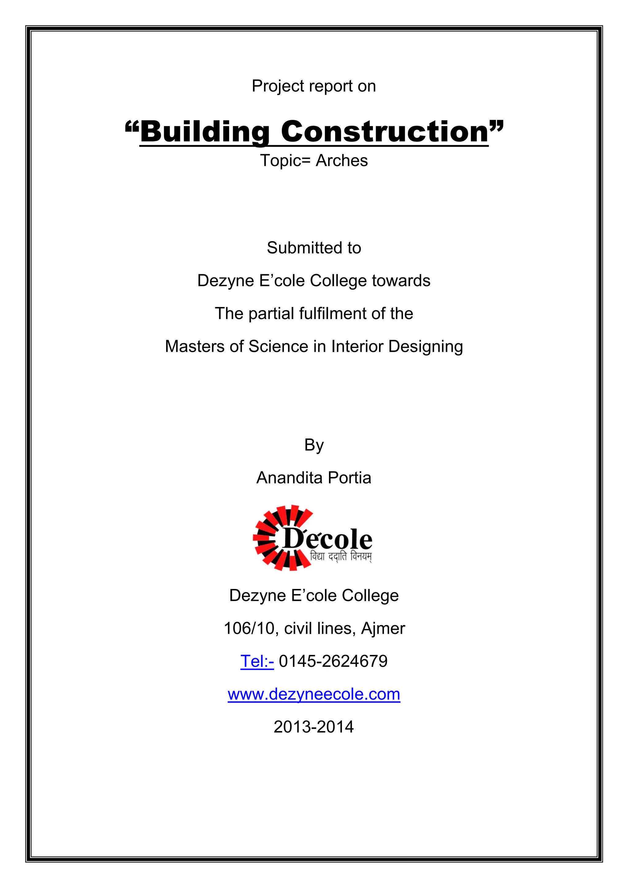 Building construction pdf | PDF