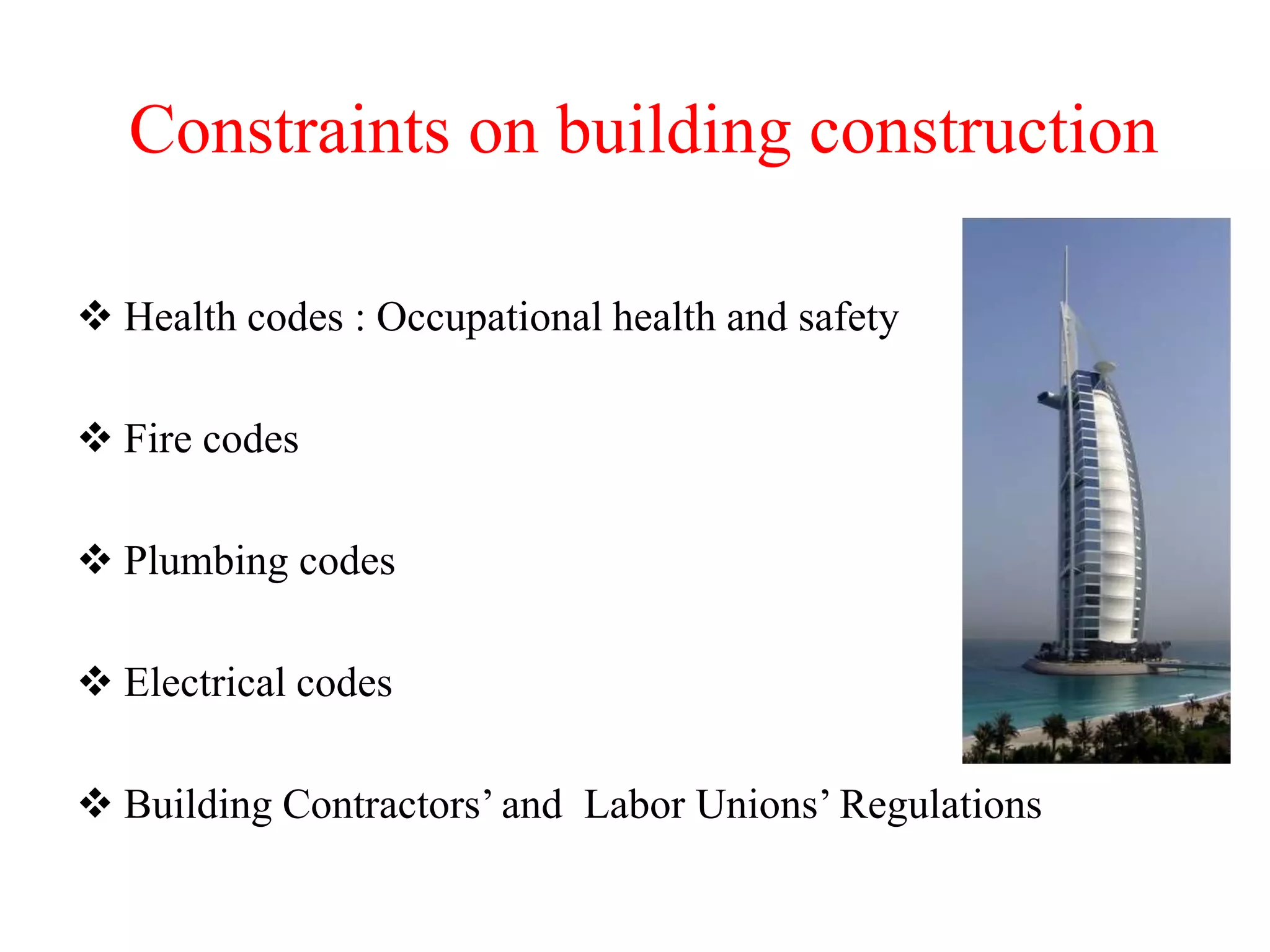 Building construction ppt | PPTX