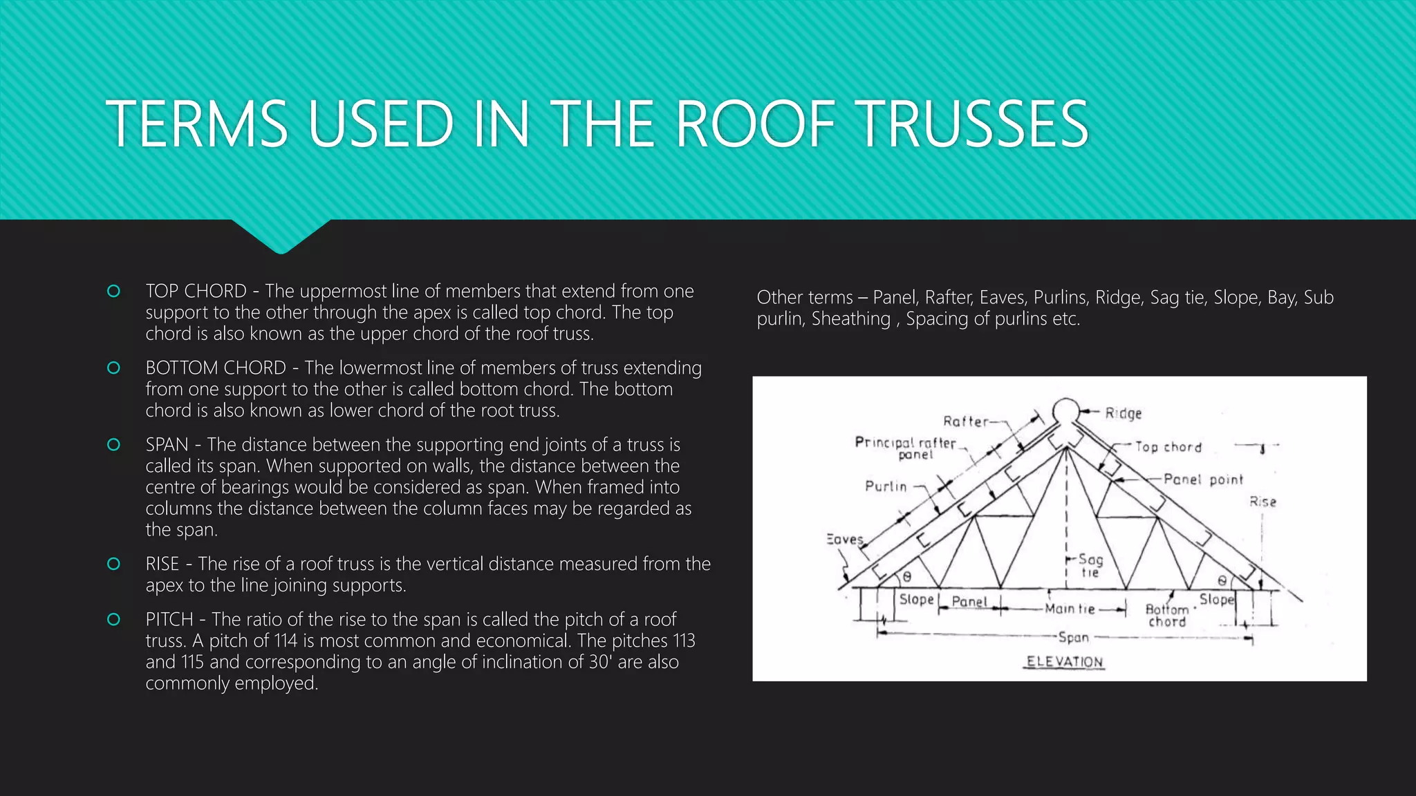 TYPE OF STEEL TRUSS | PPTX