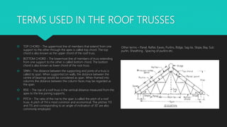 TYPE OF STEEL TRUSS | PPTX