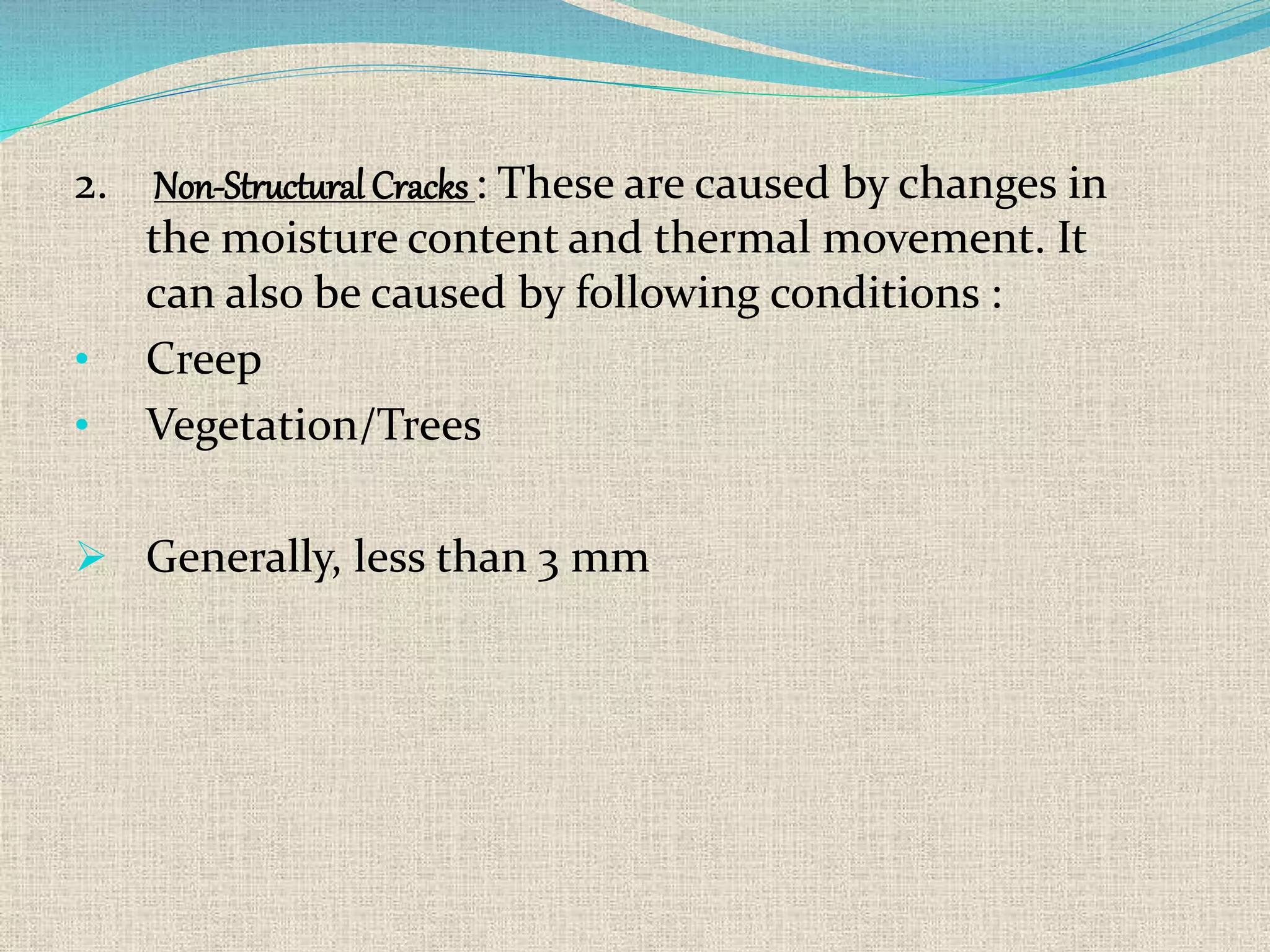 Building crack,types,causes & its repairing | PPTX