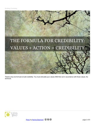 Building credibility | PDF