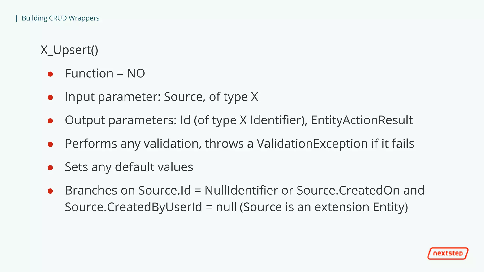 Building CRUD Wrappers | PPTX