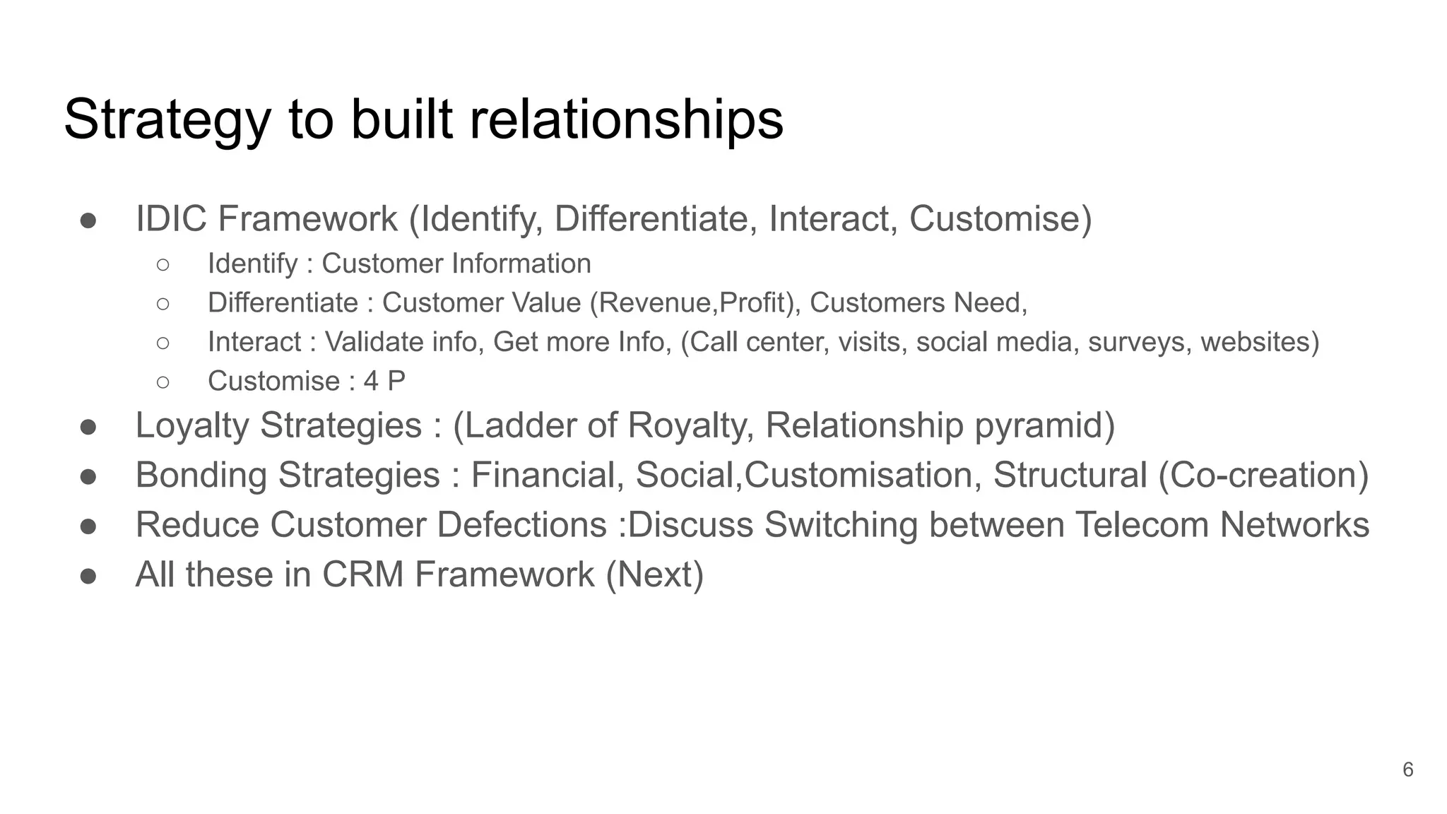 Building customer relationships crm2 | PDF