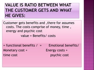 Building customer value | PPTX