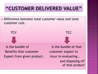 Building customer value | PPTX