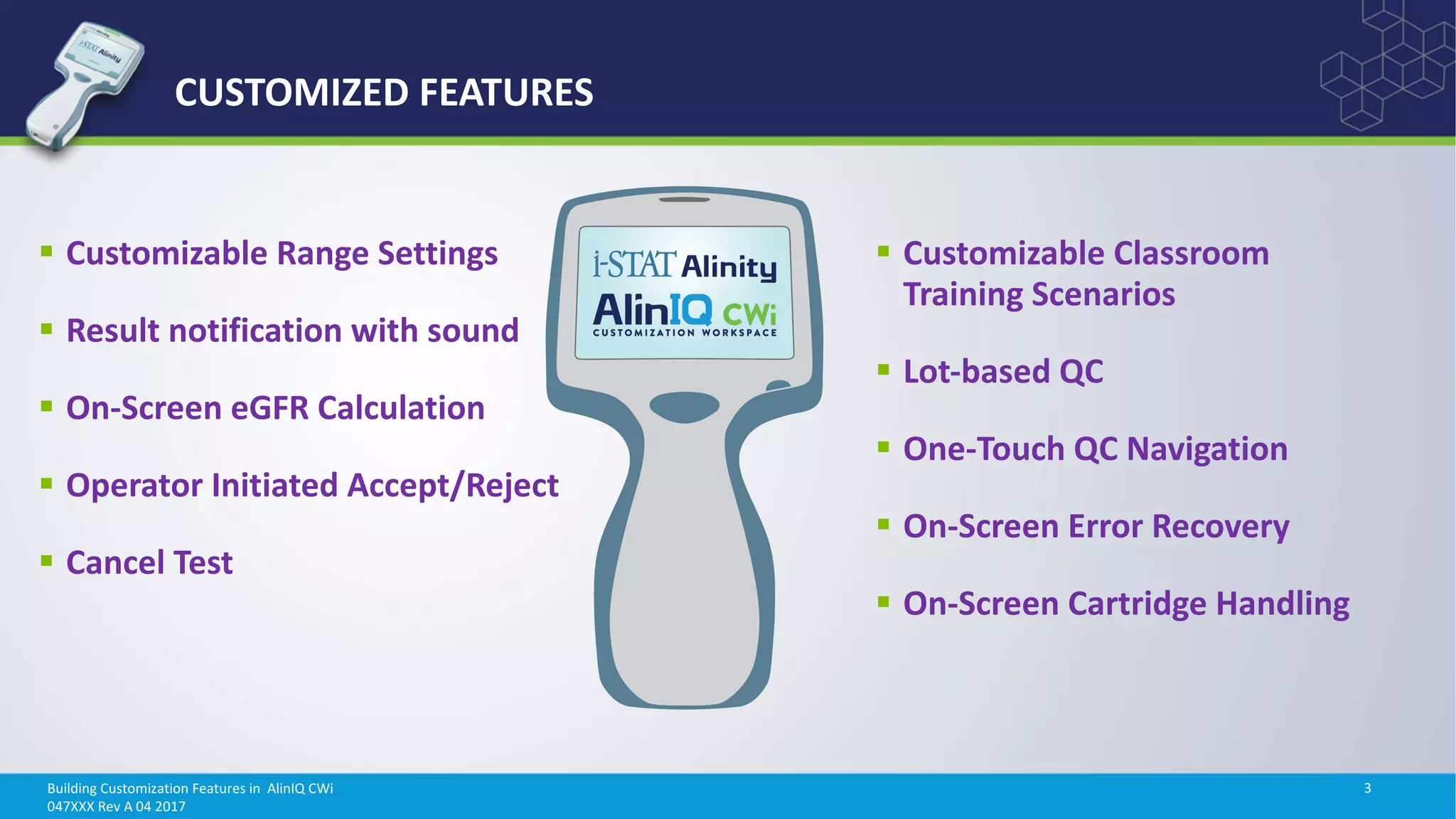 Medical Device Features Presentation - SAMPLE | PDF