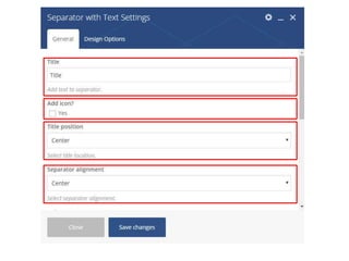 Building Custom Visual Composer Elements | PPTX