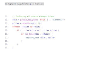 Building Custom Visual Composer Elements | PPTX