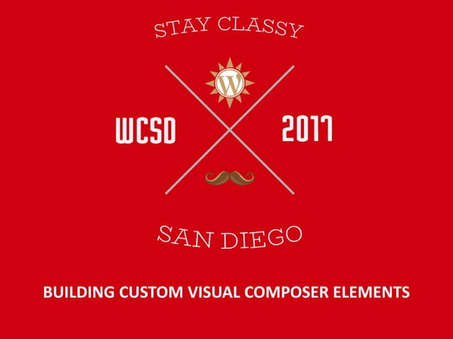 Building Custom Visual Composer Elements | PPT