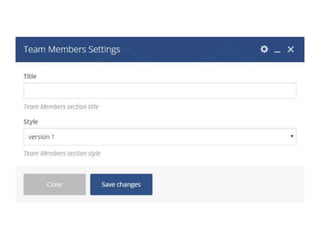 Building Custom Visual Composer Elements | PPTX