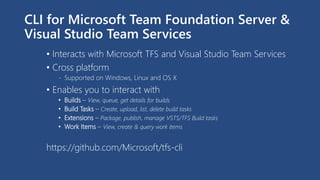 Building Custom Visual Studio Team Service Build Tasks With VSTS DevOps Task SDK | PPT