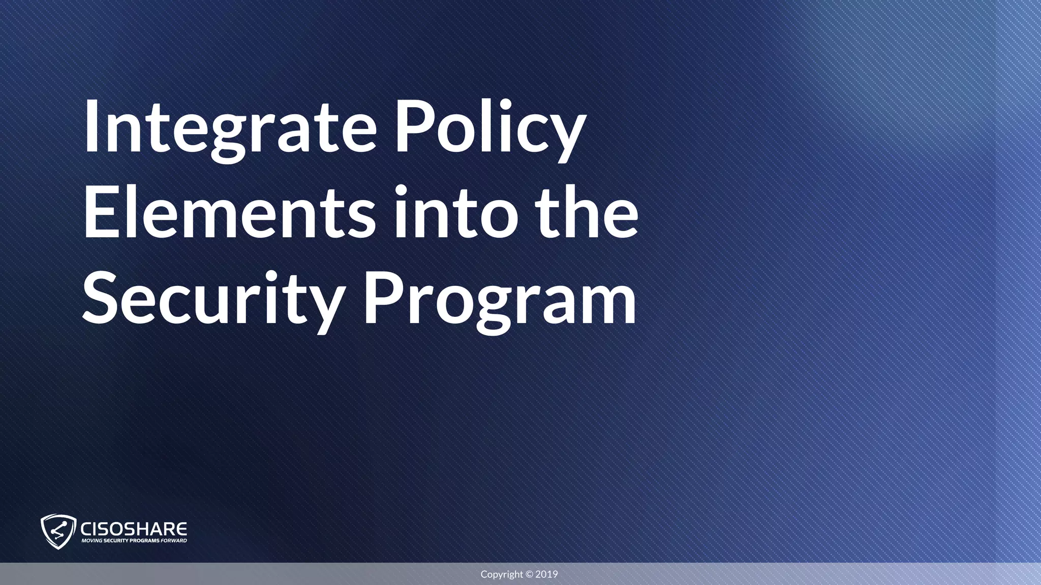 Building Cyber Security Policies | PPT
