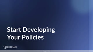 Building Cyber Security Policies | PPT