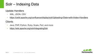 Building Data Pipelines for Solr with Apache NiFi | PPTX
