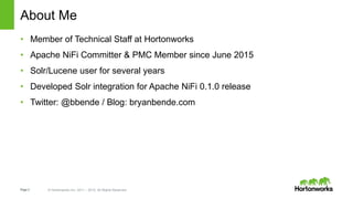 Building Data Pipelines for Solr with Apache NiFi | PPTX