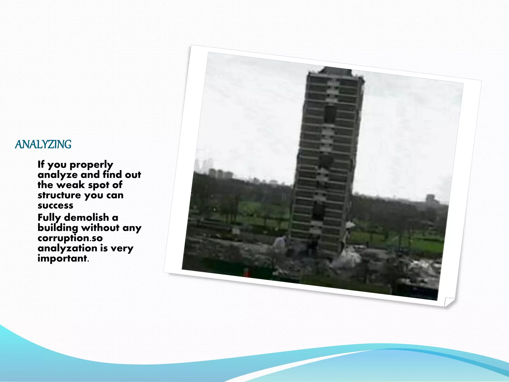 Building demolition techniques and methods | PPTX