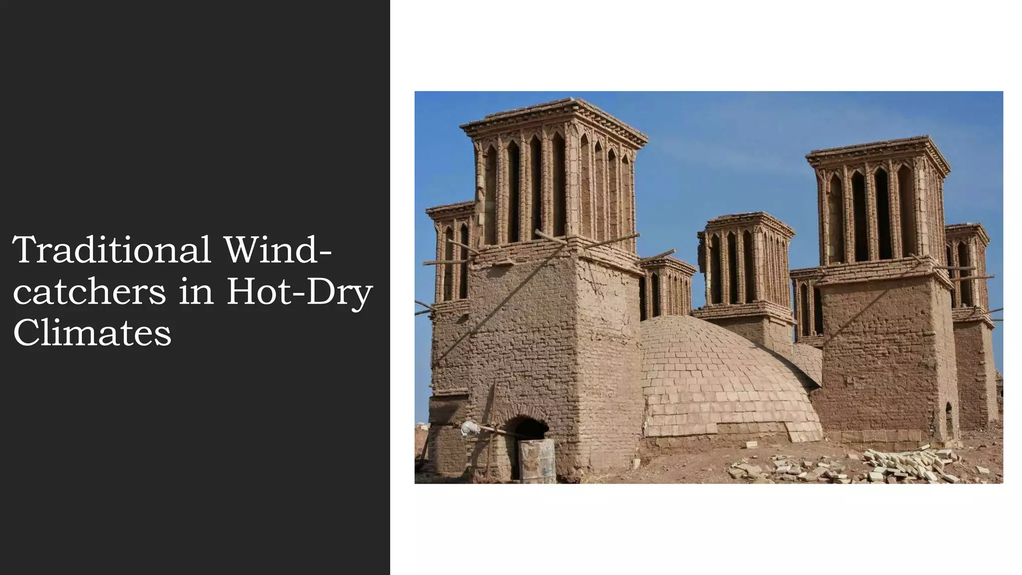 Building design in hot and dry climate | PPTX