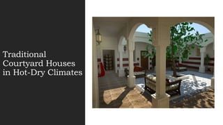 Building design in hot and dry climate | PPTX