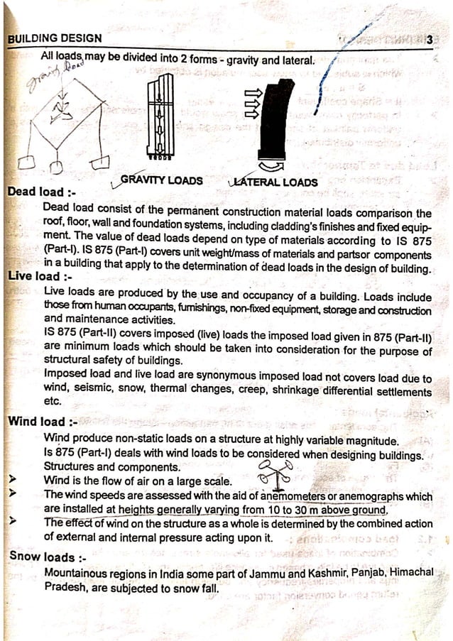 Wind and Seismic Analysis WASA or Building Design Notes.pdf | Civil ...