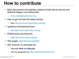 Building Digital TV Support in Linux | PDF