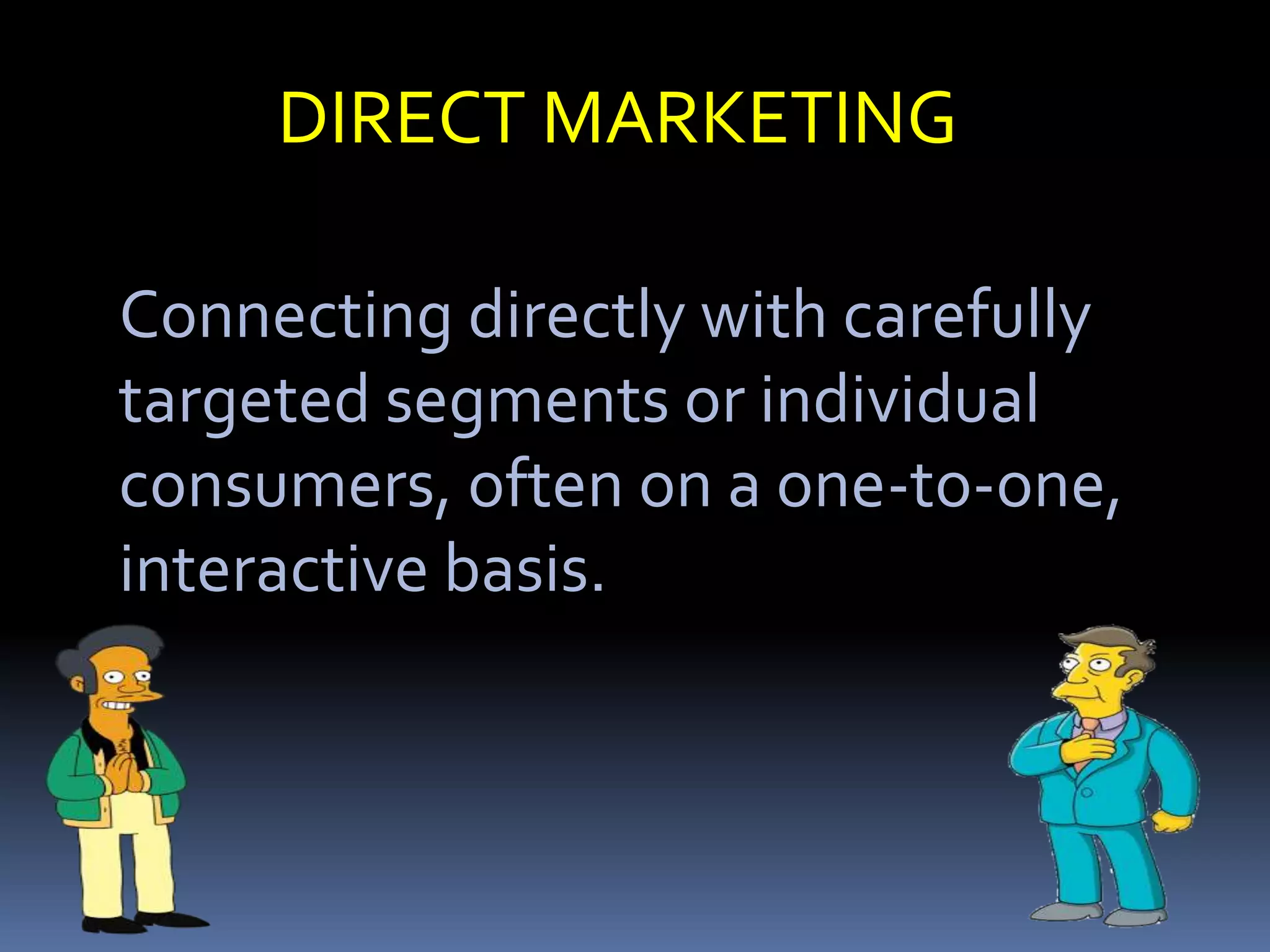 Building direct customer relationship | PPT