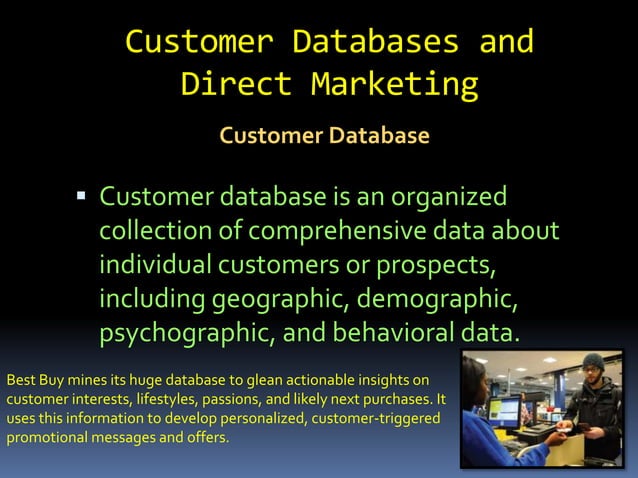 Building direct customer relationship | PPT