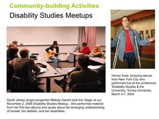 Building Disability Community A | PPT