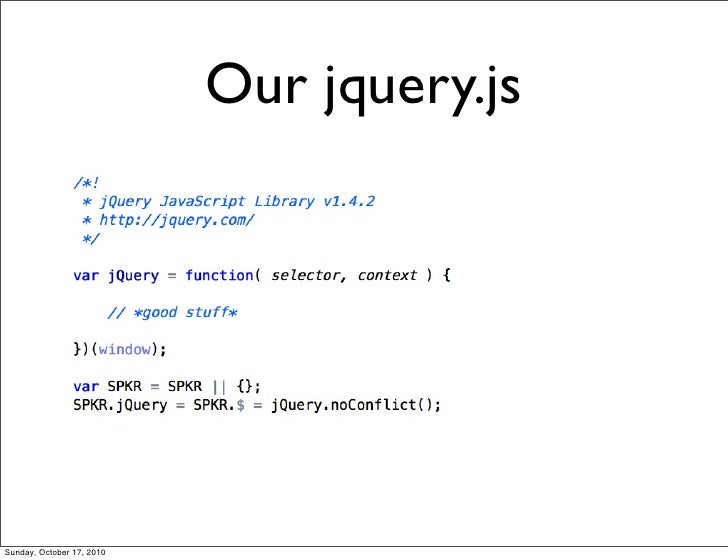 Building Distributed JavaScript Widgets with jQuery