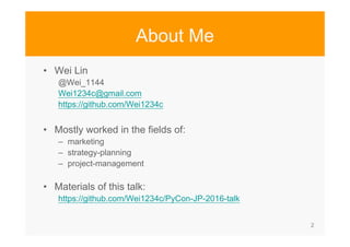 Building Distributed System with Celery on Docker Swarm - PyCon JP 2016 ...