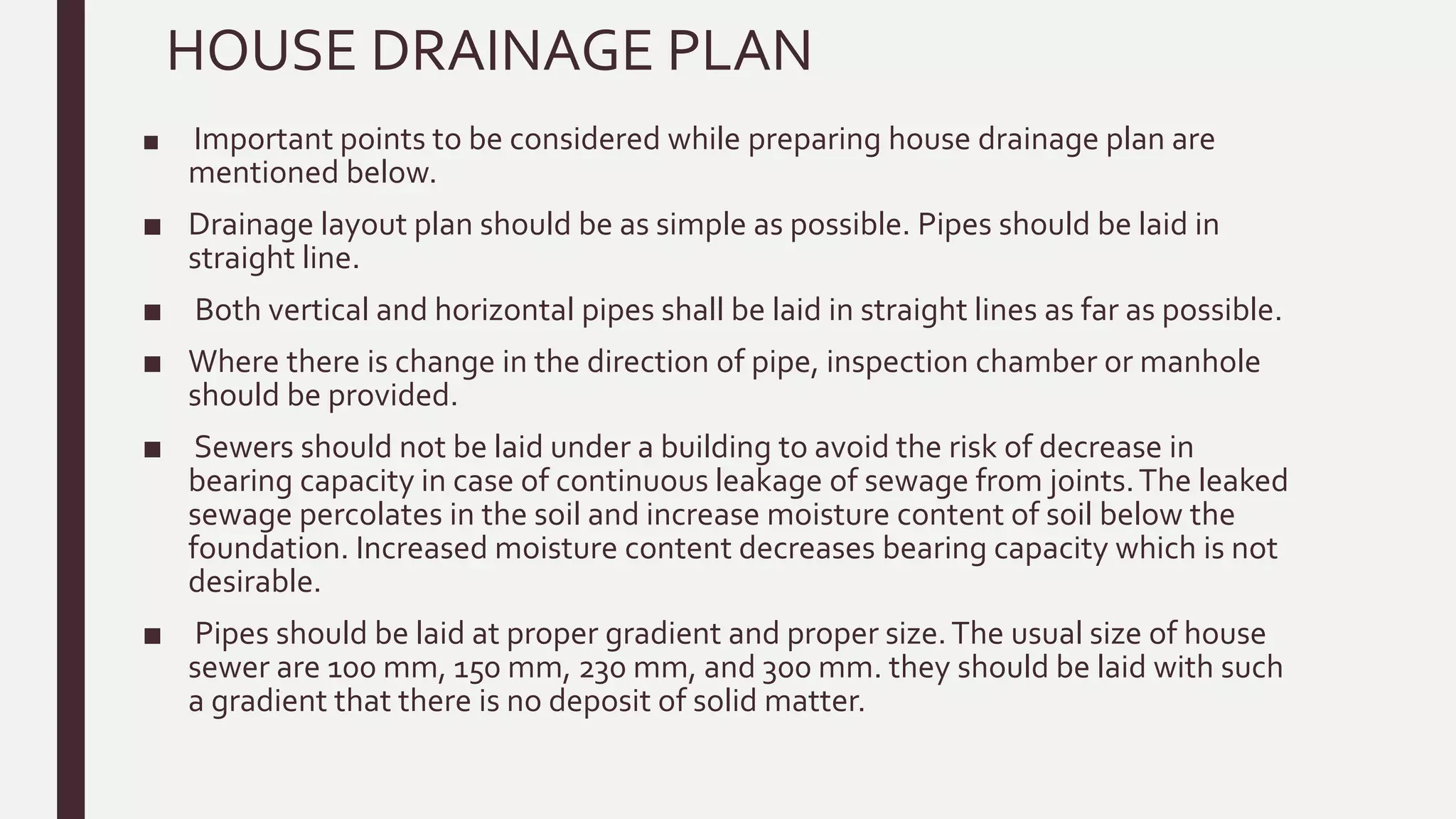 Building dranage system | PPTX