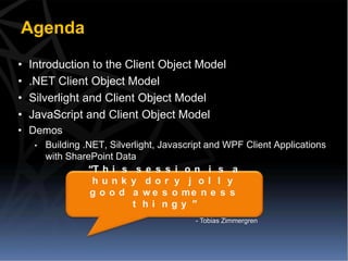 Building dynamic applications with the share point client object model | PPTX | Web Development ...