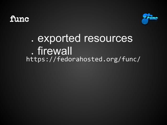 Using Puppet to Create a Dynamic Network - PuppetConf 2013 | PPT