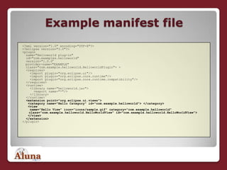 Building Eclipse Plugins | PPT